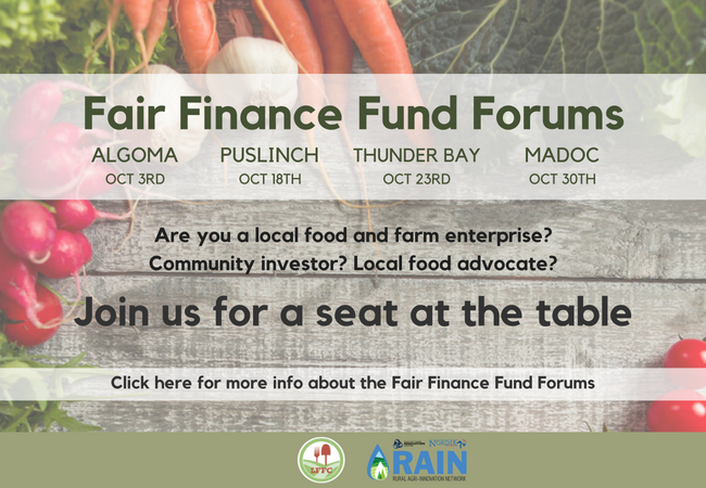 4 Fair Finance Fund Forums across Ontario | Sustain Ontario