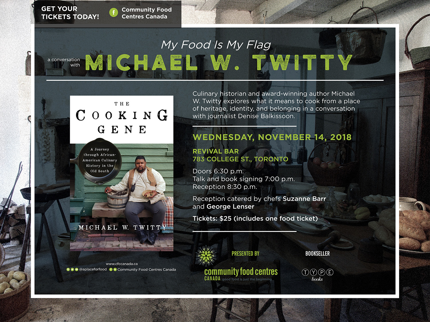 CFCC to host a conversation with author and culinary historian Michael ...