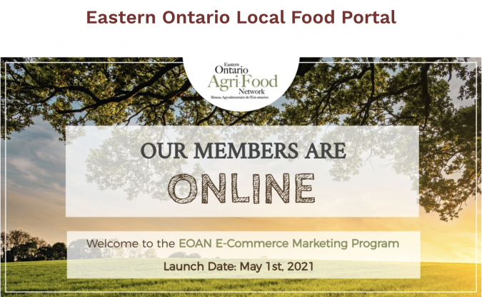 EOAN creates a Local Food Portal for Eastern Ontario | Sustain Ontario
