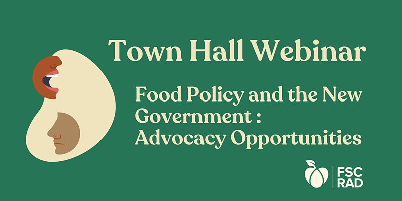 Food Secure Canada Town Hall on Food Policy and the New Government ...