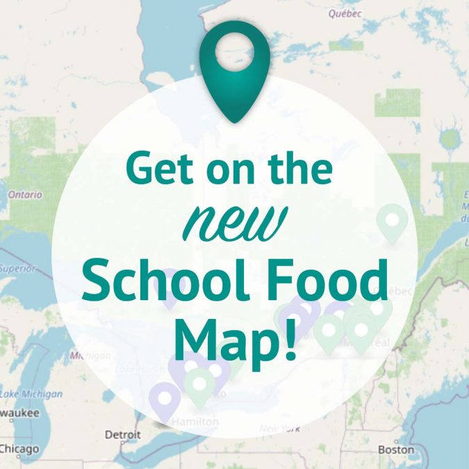 Get on the new School Food Map | Sustain Ontario