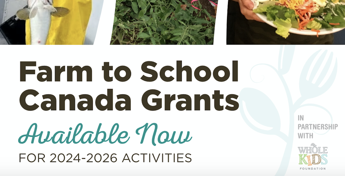 Farm to School Canada Grants: 2 weeks to apply | Sustain Ontario