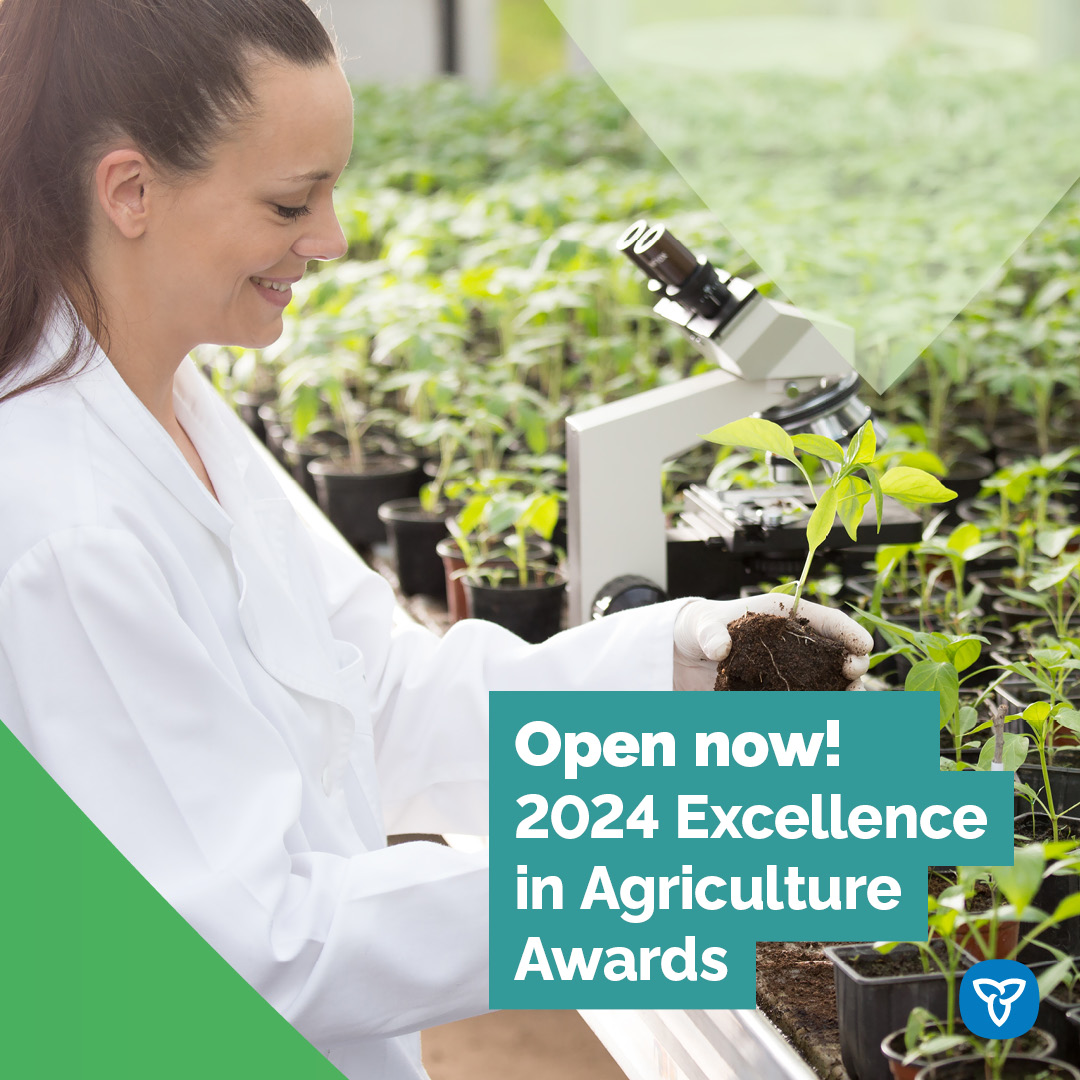 Ontario 2024 Excellence in Agriculture Awards | Sustain Ontario
