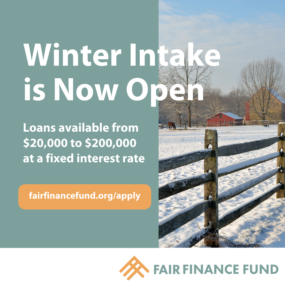 Fair Finance Fund winter loan intake now open | Sustain Ontario